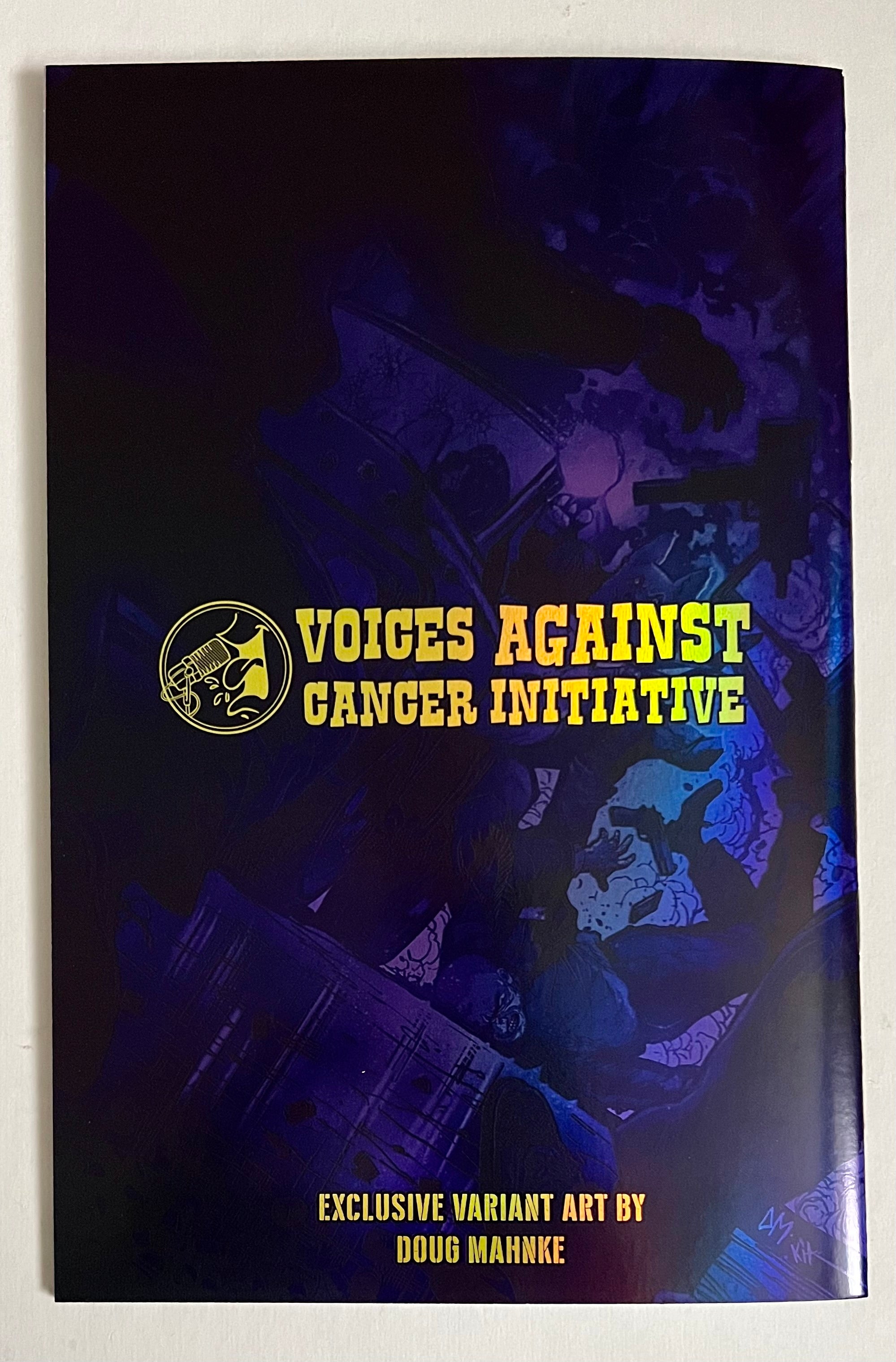 VOICES AGAINST CANCER GOLD FOIL EXCLUSIVE - GOOD BOY V2 #1 MAHNKE COVE ...